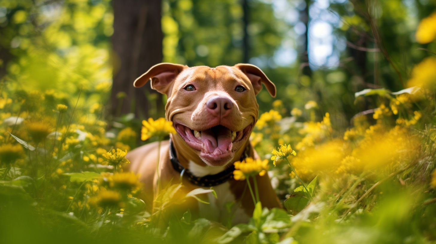Discover the Joy of Smiling Pitbulls - Celebrate Their Loving Nature ...